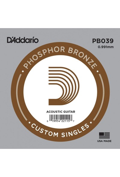 D'Addario Daddarıo PB039