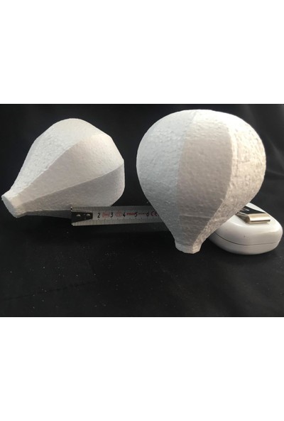 İzmir Strafor Maket Pasta Hava Balonu Figürü 1 Adet 10CM Boy İzmir Strafor Maket Pasta Hava Balonu Figürü 1 Adet 10CM Boy