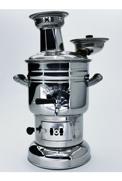 Sözenler Krom Kömürlü Sobalı Semaver 4 Lt Sözenler Krom Kömürlü Sobalı Semaver 4 Lt