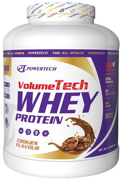 Powertech Volumetech Whey Protein 2400 gr Kurabiye Aromalı Protein Tozu