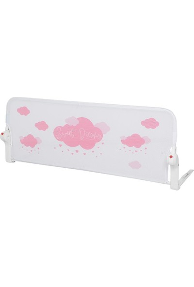 Baby Door Babydoor Bebek Güvenlik Yatak Bariyeri 150 cm Pembe Bulut Katlanabilir Baby Door Babydoor Bebek Güvenlik Yatak Bariyeri 150 cm Pembe Bulut Katlanabilir