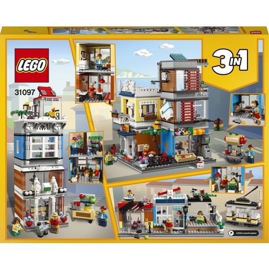 LEGO® Creator 31097 Evcil Hayvan Dükkanı ve Kafe Fiyatı
