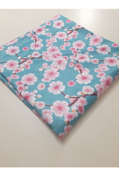 Pınarçeyiz Çiçekli Dertsiz Masa Örtüsü 150 * 150 cm