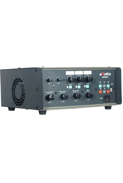Herbiseyvar Atak ANK-353 3X60W 100V 2 Mikrof Girişli Mp3 Mikse Herbiseyvar Atak ANK-353 3X60W 100V 2 Mikrof Girişli Mp3 Mikse