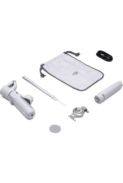 Djı Om 5 Sunset White - 3 Eksenli Akıllı Telefon Dengeleyici, Dahili Uzatma Çubuğu, Tripod, iPhone ve Android Cihazlarla Vlog Çekimi, Beyaz Djı Om 5 Sunset White - 3 Eksenli Akıllı Telefon Dengeleyici, Dahili Uzatma Çubuğu, Tripod, iPhone ve Android Cihazlarla Vlog Çekimi, Beyaz