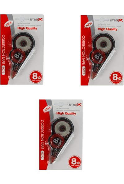 Inox Şerit Silici 5 mm x 8 mt Daksil 3'lü Inox Şerit Silici 5 mm x 8 mt Daksil 3'lü