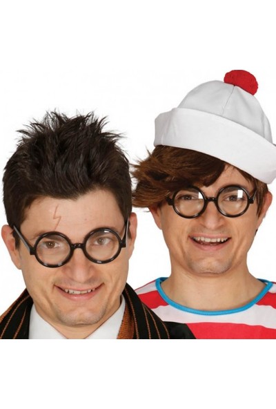 Ozcmax Siyah Çerçeveli Numarasız Camlı Öğrenci Şaka Gözlüğü 1 Adet Ozcmax Siyah Çerçeveli Numarasız Camlı Öğrenci Şaka Gözlüğü 1 Adet