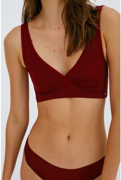 Penti Bordo Bliss Perfect Colors Balensiz Sütyen Penti Bordo Bliss Perfect Colors Balensiz Sütyen