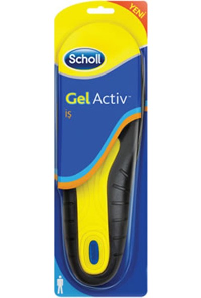 Scholl Gelactiv Tabanlık Iş Ayakkabısıyla Kullanım Için Erkek Scholl Gelactiv Tabanlık Iş Ayakkabısıyla Kullanım Için Erkek