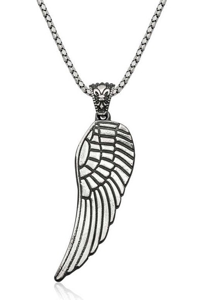 Ozcmax Gümüş Kanat Kolye Ozcmax Gümüş Kanat Kolye