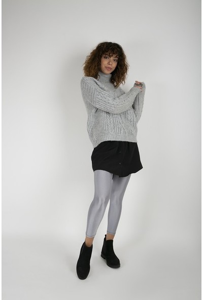 Sufyy Poplin Gömlek Altı Etek, Cepli Içlik Etek