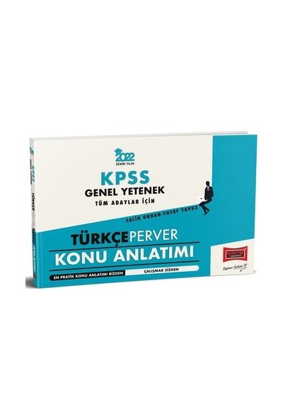 Yargı Yayınları 2022 KPSS Genel Yetenek Türkçe Perver Konu Anlatımı Yargı Yayınları 2022 KPSS Genel Yetenek Türkçe Perver Konu Anlatımı
