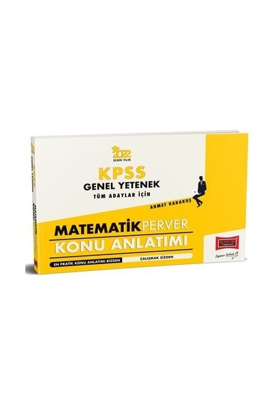 Yargı Yayınları 2022 KPSS Genel Yetenek Tüm Adaylar İçin Matematik Perver Konu Anlatımı - Ahmet Karakuş Yargı Yayınları 2022 KPSS Genel Yetenek Tüm Adaylar İçin Matematik Perver Konu Anlatımı - Ahmet Karakuş