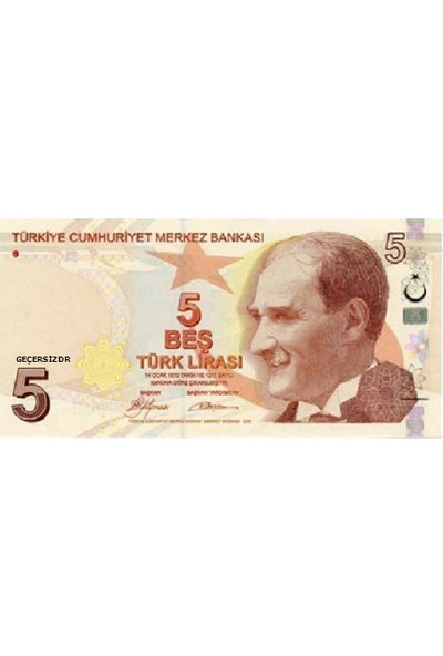 Şaka Parası - 100 Adet 5 Tl