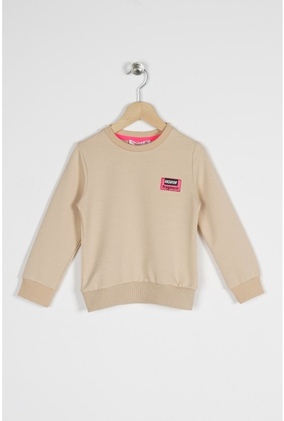 ZepkidsKız Çocuk Fashion Fragment Apikeli Sweatshirt 3-7 Yaş ZepkidsKız Çocuk Fashion Fragment Apikeli Sweatshirt 3-7 Yaş