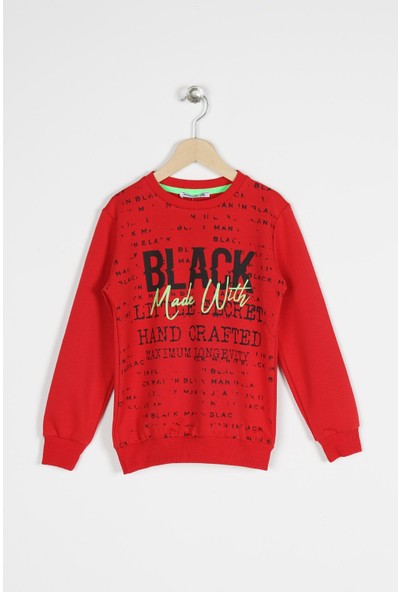 Zepkids ZepkidsErkek Çocuk Black Made Baskılı Sweatshirt 8-12 Yaş Zepkids ZepkidsErkek Çocuk Black Made Baskılı Sweatshirt 8-12 Yaş