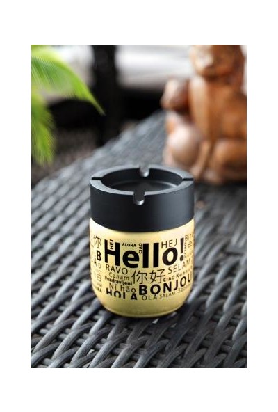 Eminem Home Cam Kokusuz Küllük 425 cc Hello Desenli Eminem Home Cam Kokusuz Küllük 425 cc Hello Desenli