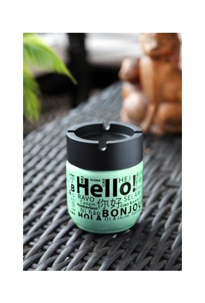 Eminem Home Cam Kokusuz Küllük 425 cc Hello Desenli Eminem Home Cam Kokusuz Küllük 425 cc Hello Desenli