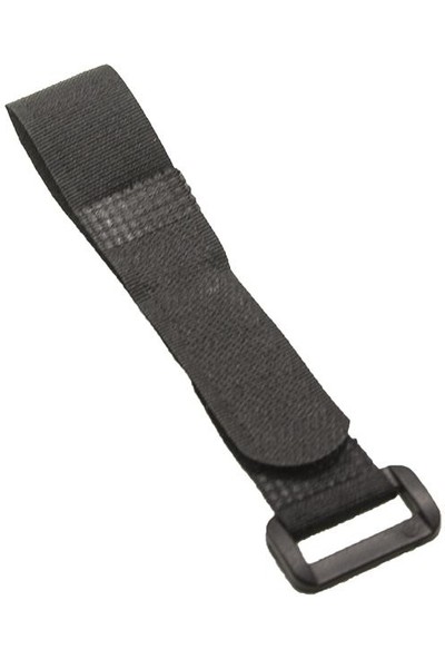 Motorobit Lipo Pil Tutucu Cırt Bant 20X200MM - Siyah