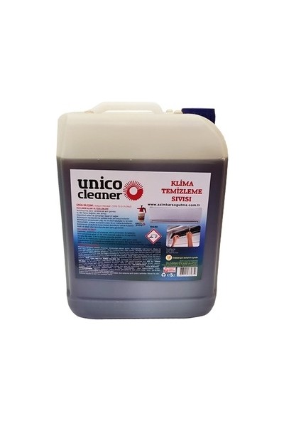 Unico Klima Temizleme Sıvısı Mantar Küf Engelleyici 5 Lt Konsantre