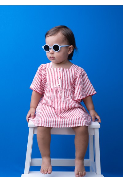 SOLEDA 0-12 Ay Bebek Güneş Gözlüğü - Sky Blue