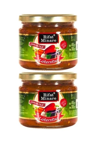 RIFAT MİNARE Rifat M. Lutenitsa Tatlı Sos 300 cc Cam