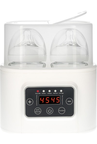 Helta 5’in 1 Buhar Sterilizatörü & Biberon Isıtıcı - Beyaz (Yurt Dışından)