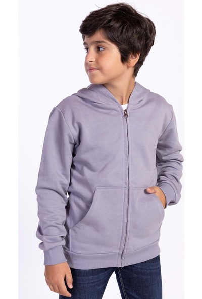 Toontoy Kids Toontoy Kız ve Erkek Çocuk Kanguru Cepli Hırka