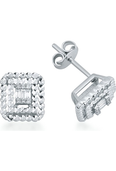 Parle Jewellery Pırlantalı Belda Baget Küpe Parle Jewellery Pırlantalı Belda Baget Küpe