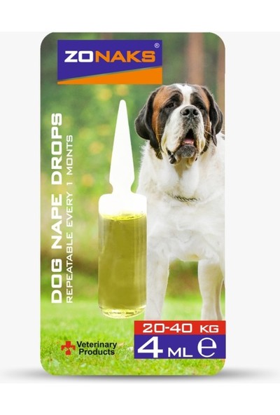Zonaks Köpek Ense Damlası 4 ml Zonaks Köpek Ense Damlası 4 ml
