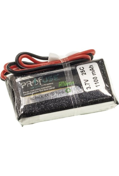 Profuse 3,7V Lipo Batarya 1100MAH 25C - Mbot Pili Profuse 3,7V Lipo Batarya 1100MAH 25C - Mbot Pili