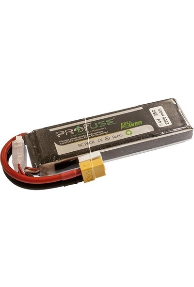 Profuse 7.4V Lipo Batarya 2800MAH 35C- 2s Lipo Pil Profuse 7.4V Lipo Batarya 2800MAH 35C- 2s Lipo Pil