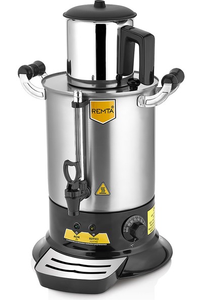 Remta Platin Model Tek Demlikli Çay Makinesi 9 Lt Demlik Dahil Remta Platin Model Tek Demlikli Çay Makinesi 9 Lt Demlik Dahil