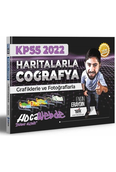 Hocawebde Yayınları 2022 KPSS Haritalarla Coğrafya
