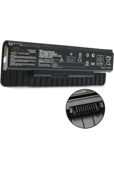 Afila Asus G58JM4200 G58VW6700 G58JW4720 Notebook Bataryası - Pili Afila Asus G58JM4200 G58VW6700 G58JW4720 Notebook Bataryası - Pili