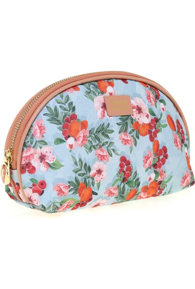 Fonfique For Boyner Çiçekler 22 x 13 x 7 cm D Makyaj Çantası