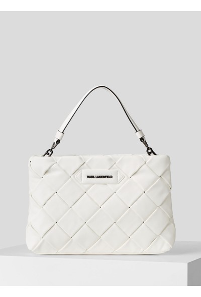 KARL LAGERFELD Beyaz Omuz Çantası KARL LAGERFELD Beyaz Omuz Çantası