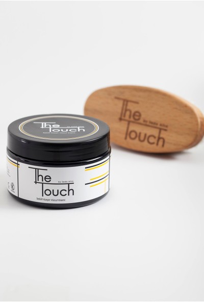The Touch By Seda Altın Selülit Kremi 250 ml + At Kılı Fırçası