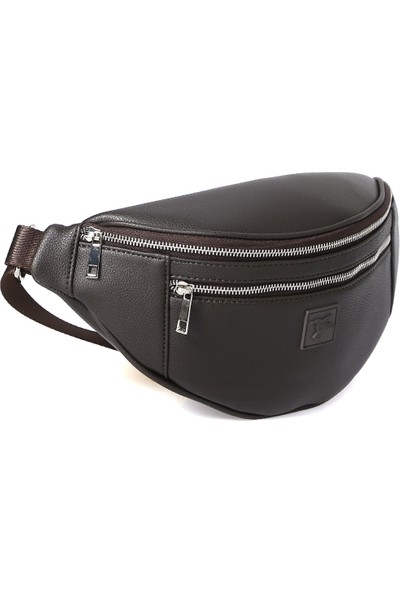 Fabrika Bel Çantası, Standart, Kahve