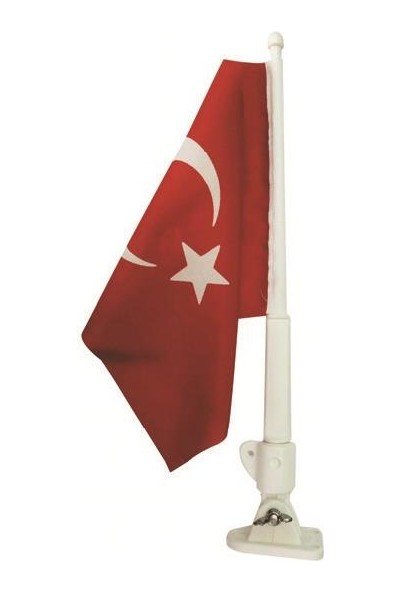 Saray Plastik Bayrak Direği Bayraklı 40 cm