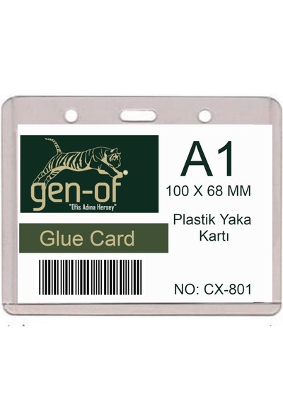 Gen-of Yaka Kartı Yatay A1