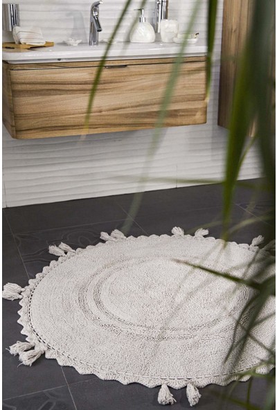 Irya Olivid Banyo Paspası Bej 100X100