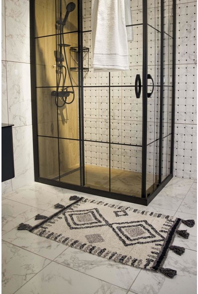 Irya Martina Banyo Paspası Gri 60X90