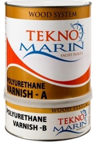 Tekno Marine Teknomarin Poliüretan Şeffaf Parlak Vernik 3kg