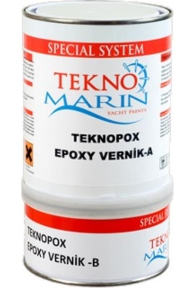 Tekno Marine Teknomarin Teknopox Epoksi Vernik 1kg Tekno Marine Teknomarin Teknopox Epoksi Vernik 1kg