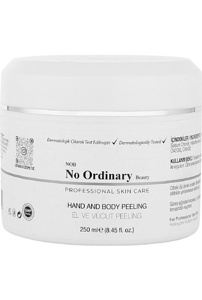 No Ordinary Hand And Body Peeling El ve Vücut Peeling 250ML