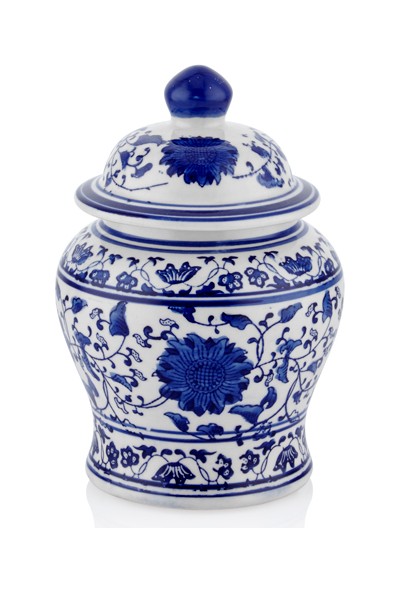 La Medore Bleu Blanc Minik Küp 11,5X11,5X17CM La Medore Bleu Blanc Minik Küp 11,5X11,5X17CM