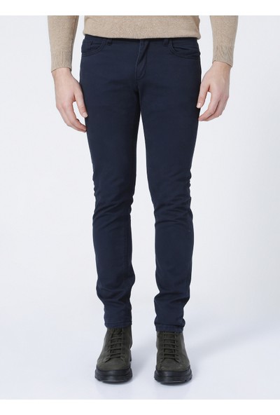 Limon Slim Fit Düz Erkek Chino Pantolon