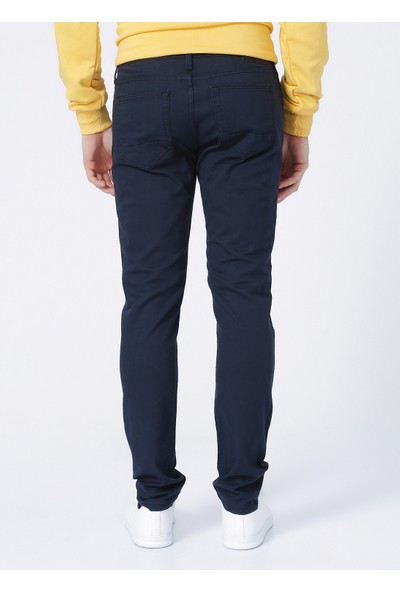 Limon Slim Fit Düz Erkek Chino Pantolon