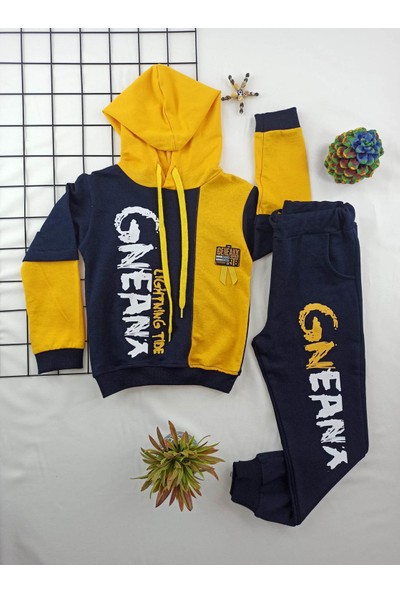 Diamondstar 6022 Kapüşonlu Baskılı Eşofman Takım